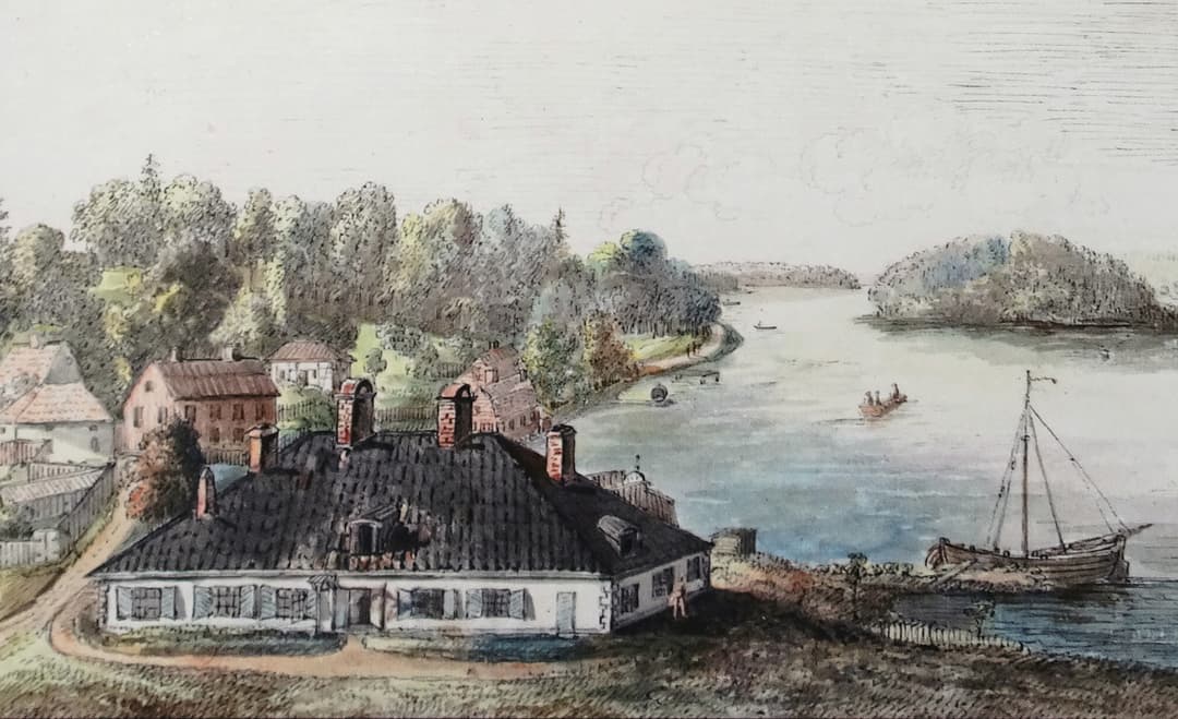 Bland tjänstefolk och kungliga tjänare på Ulriksdals slott