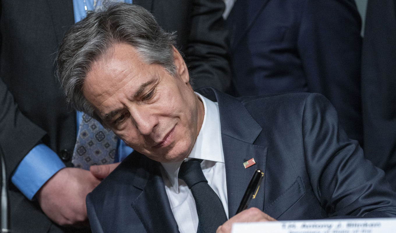 Utrikesminister Blinken väntas besöka Peking