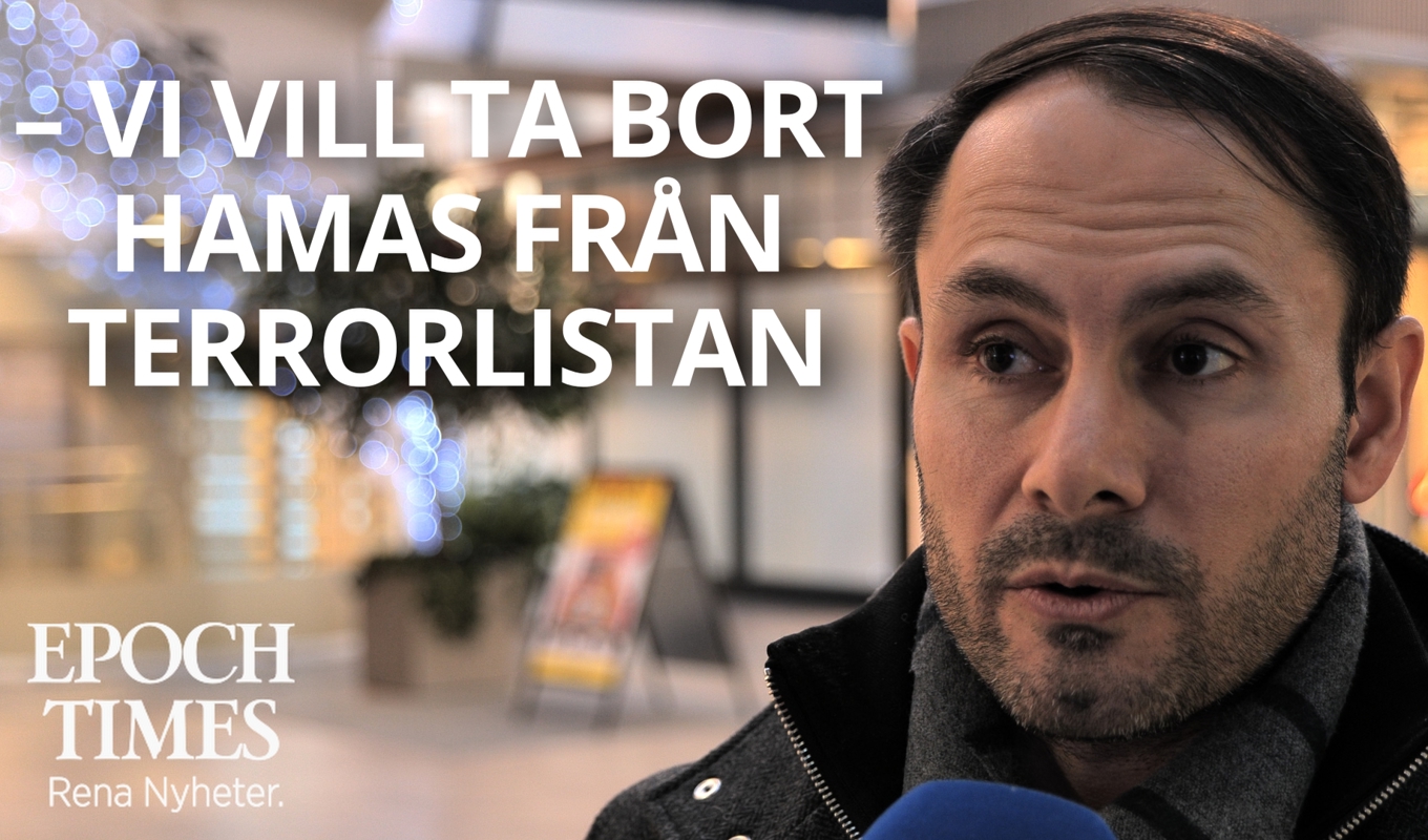 Mikail Yüksel: Vi vill ta bort Hamas från terrorlistan