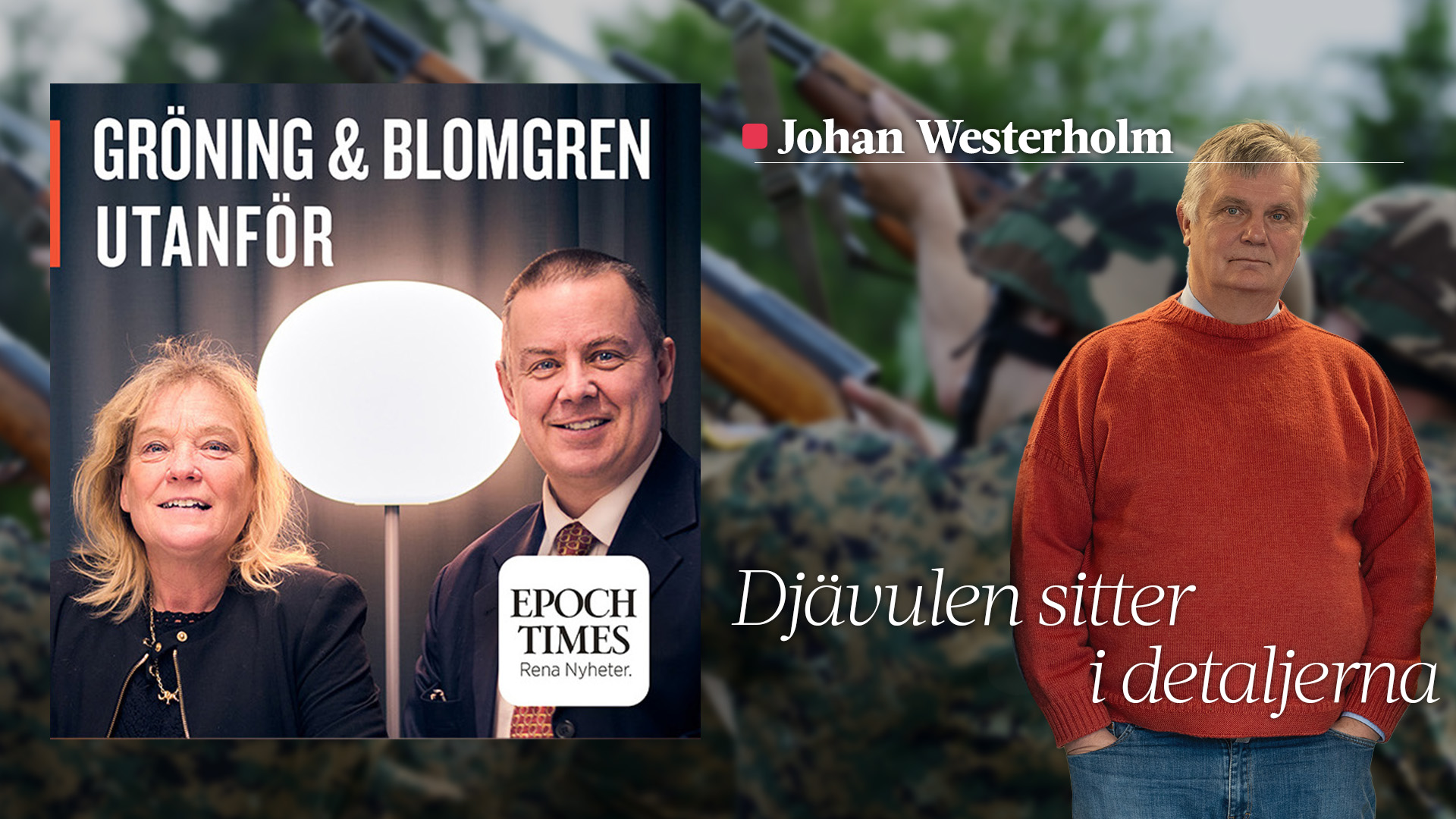 Djävulen sitter i detaljerna – med Johan Westerholm